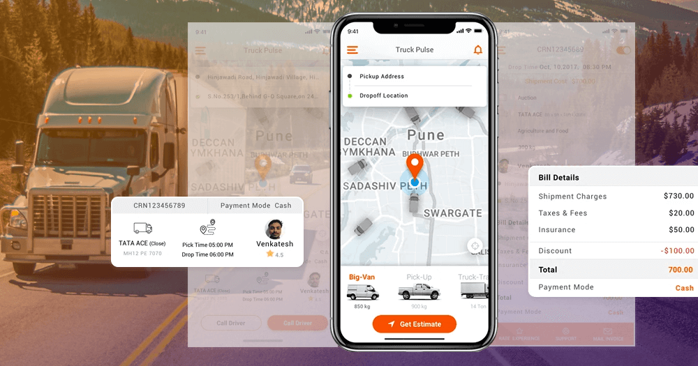 Truck Shipper App - Truck Pulse